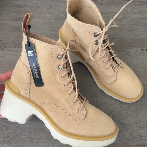 Sorel | Shoes | Sorel Hiline Heel Lace Boots | Poshmark